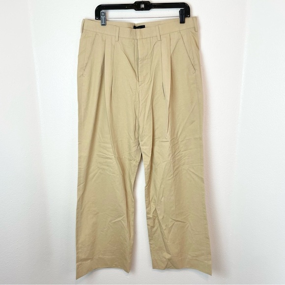 OAK + FORT | Pants & Jumpsuits | Nwt Oak Fort Pleated Wide Leg Trousers ...
